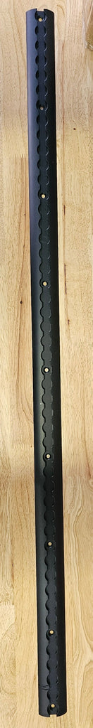 Aircraft grade wide rounded aluminum L-Track – Paradox by Design